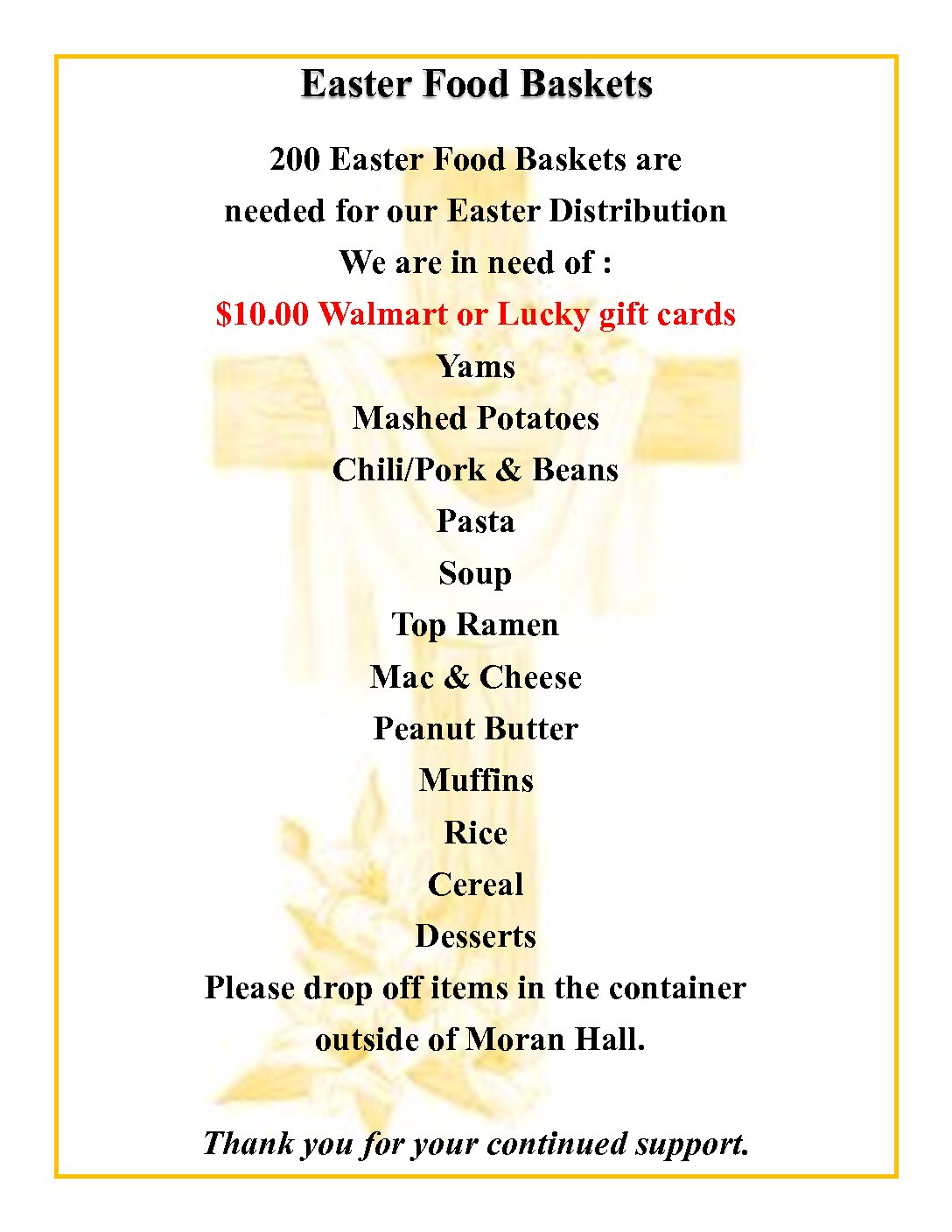 St. Raymond Catholic Church in Dublin – Food Bank