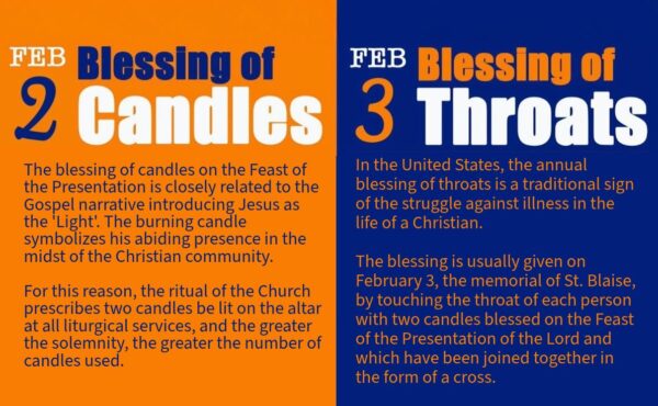 St. Raymond Catholic Church in Dublin – Blessing of Candles, Feb 2 ...